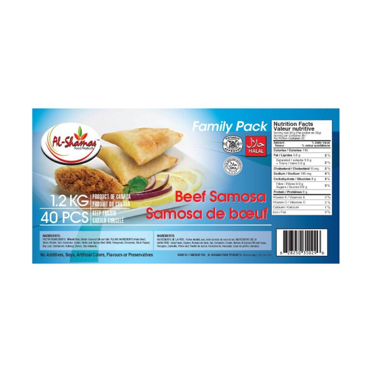 AL Shamas Beef Samosa 40pc – Spice Centre